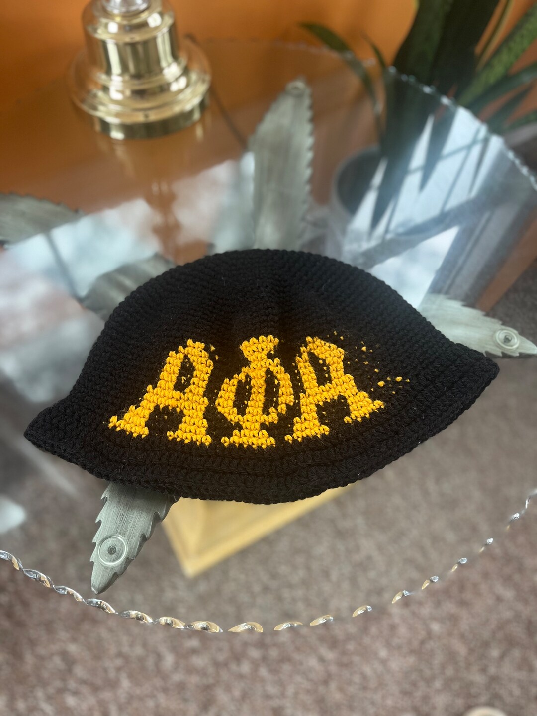 Alpha Phi Alpha Bucket Hat PATTERN - Etsy