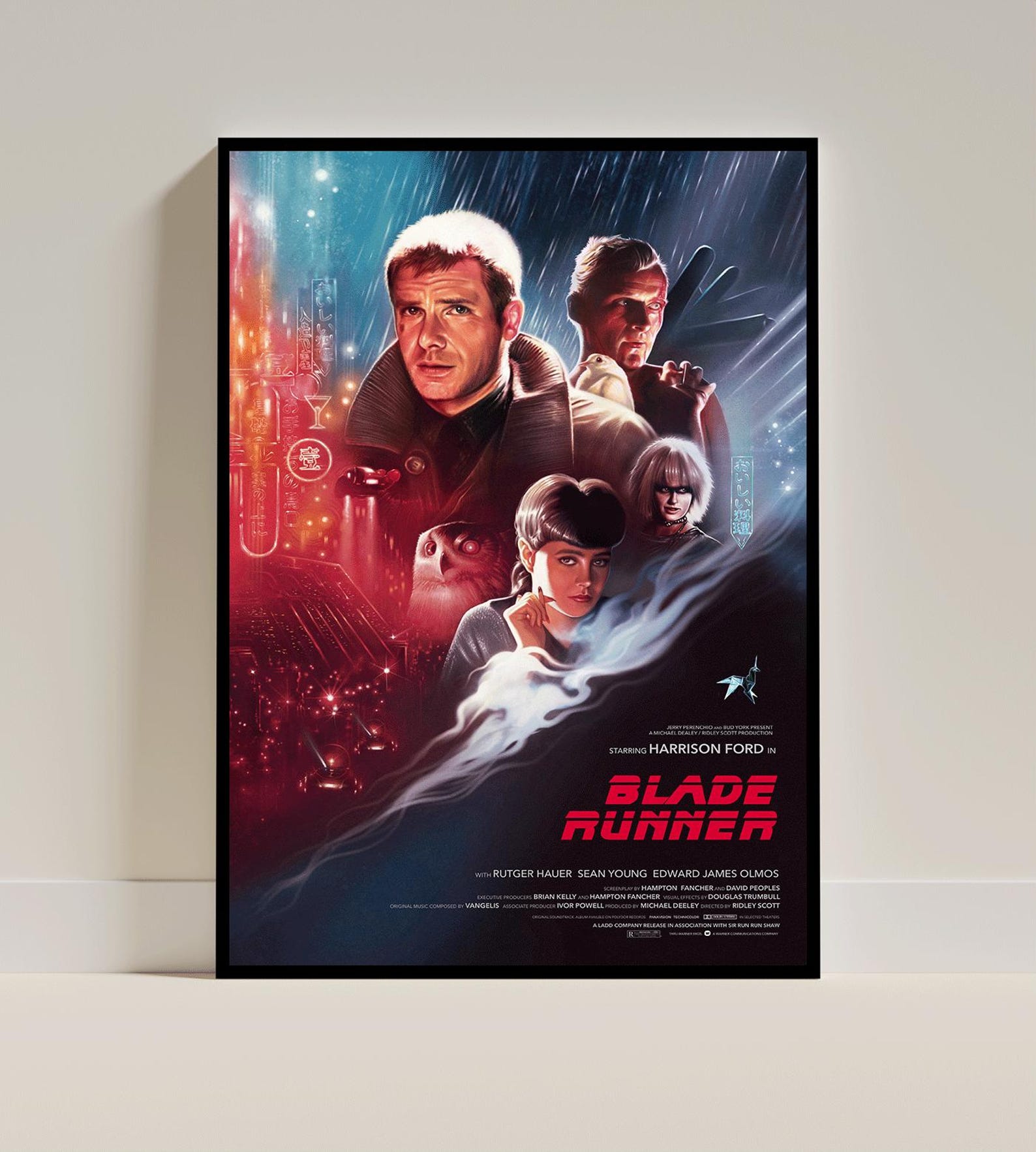 Blade Runner Canvas Print , Blade Runner Wall Art, Wall Art Print ...