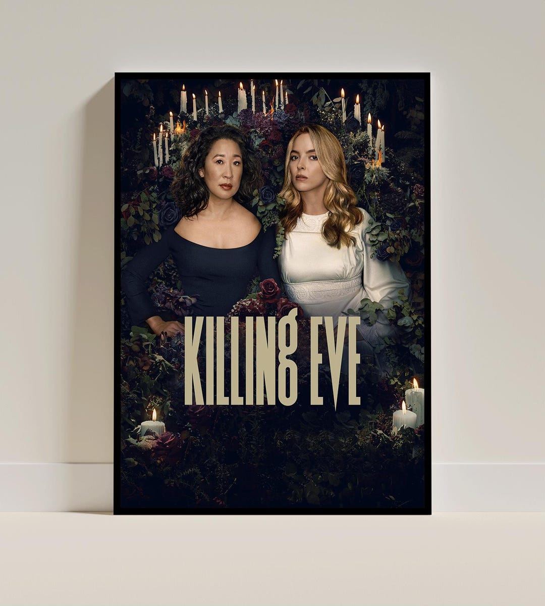 Killing Eve Canvas Print, Killing Eve Wall Art , Adventure Wall Art ...