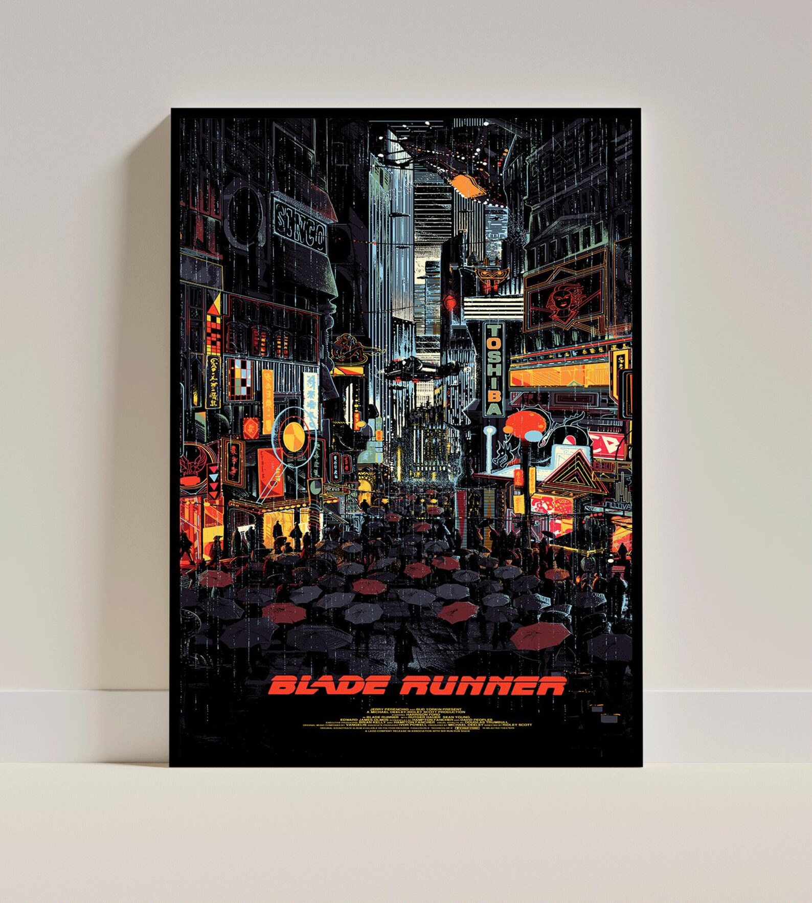 Blade Runner Canvas Print , Blade Runner Wall Art, Wall Art Print ...