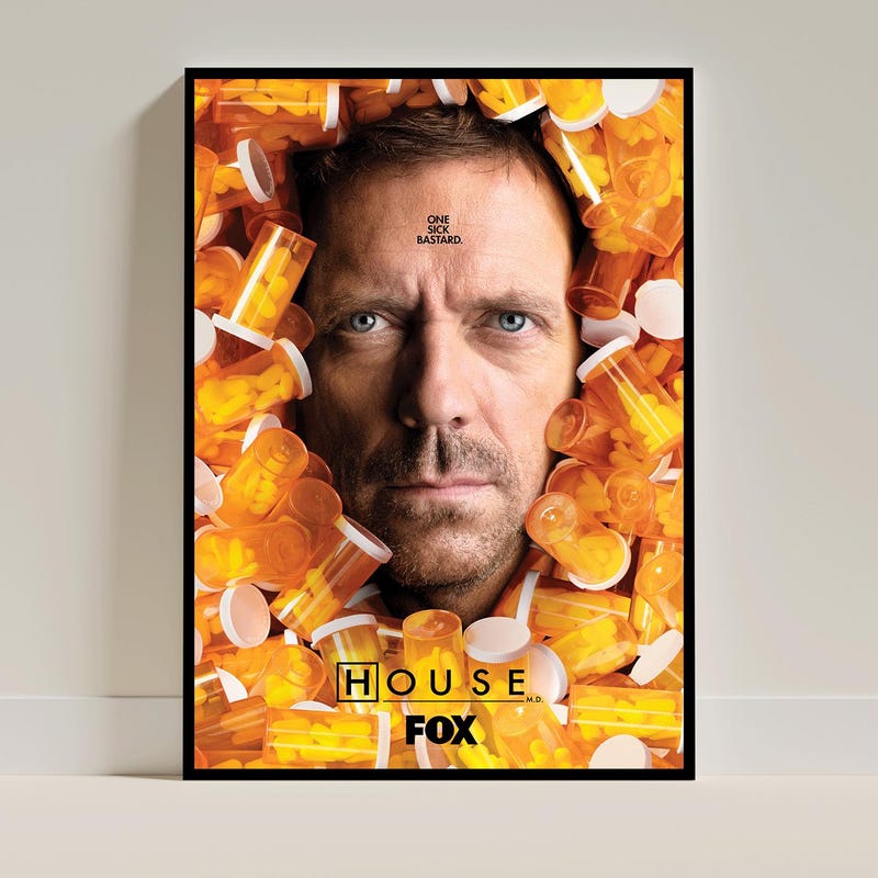 House Md Poster - Etsy