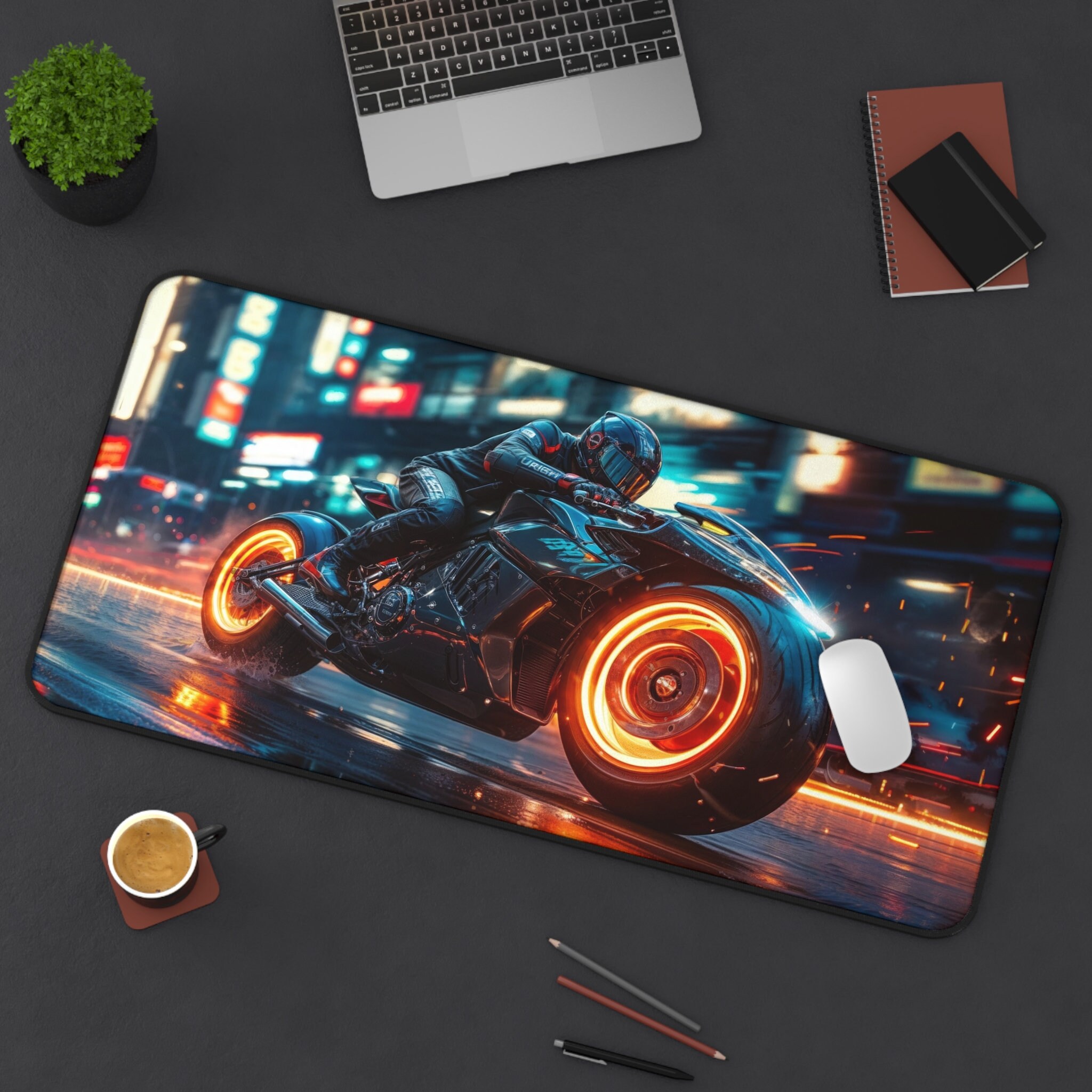 Mouse Pad , Cyberpunk Mousepad , Gaming Keyboard Mat , Cyberpunk ...