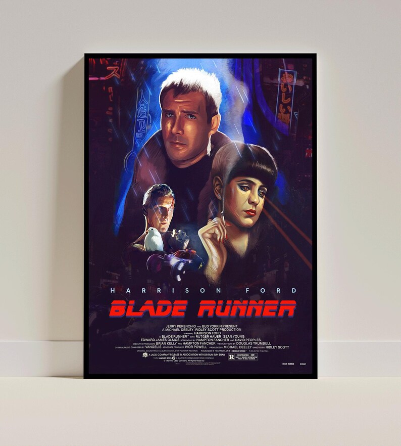 Blade Runner Canvas Print , Blade Runner Wall Art, Wall Art Print ...