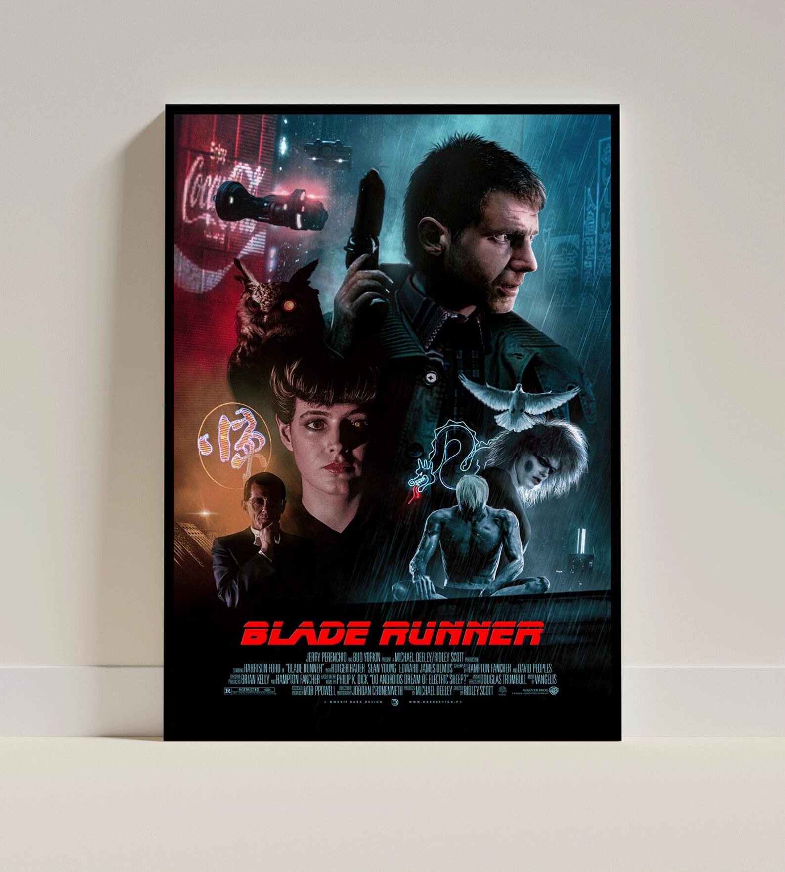 Blade Runner Canvas Print , Blade Runner Wall Art, Wall Art Print ...