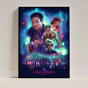 Blade Runner Canvas Print , Blade Runner Wall Art, Wall Art Print ...