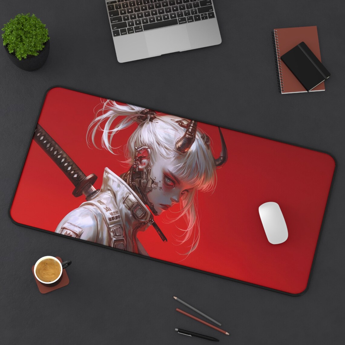 Mouse Pad , Cyberpunk Mousepad , Gaming Keyboard Mat , Cyberpunk ...