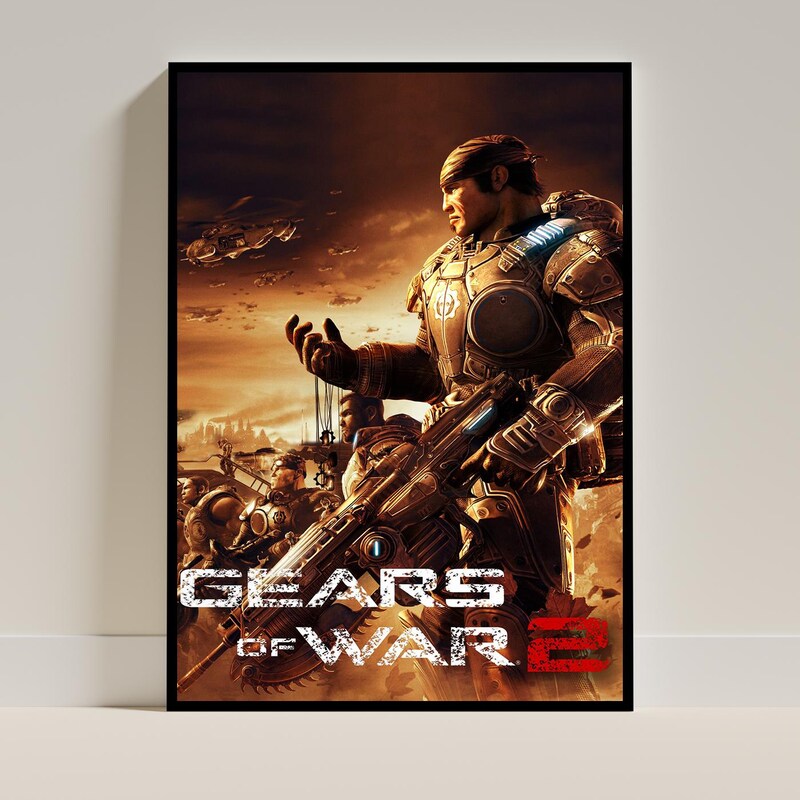 Gears of War Poster - Etsy
