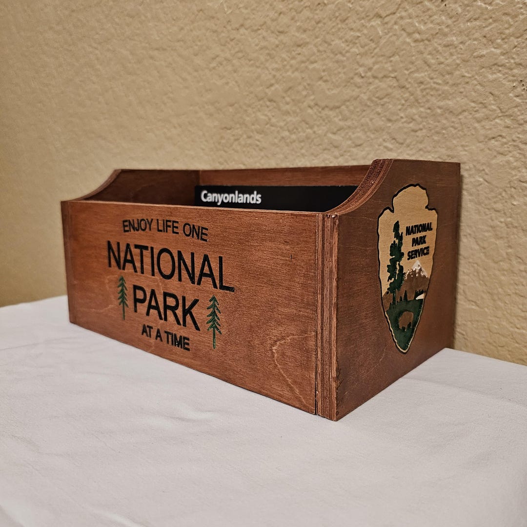 National Park Service Brochure Map Holder That is Customized and Made ...
