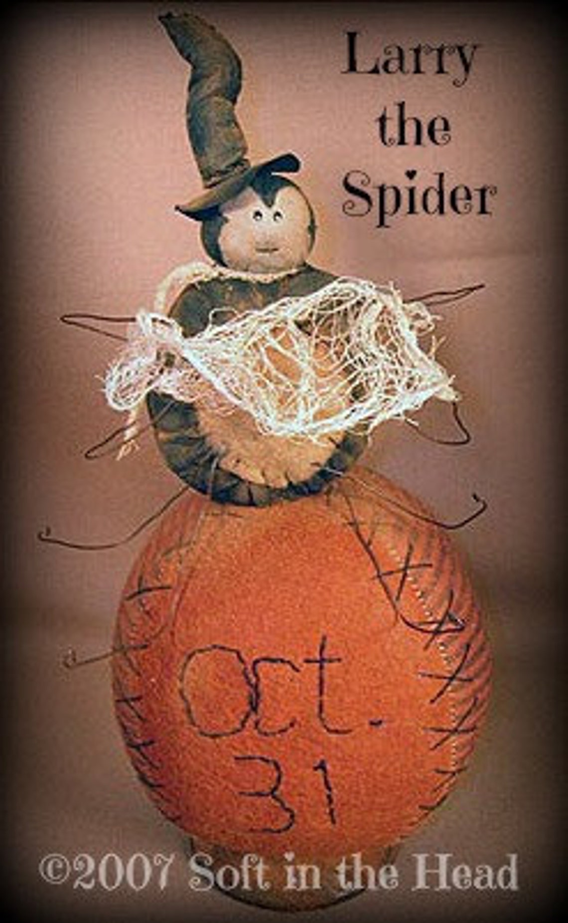 Larry the Spider E-pattern - Etsy