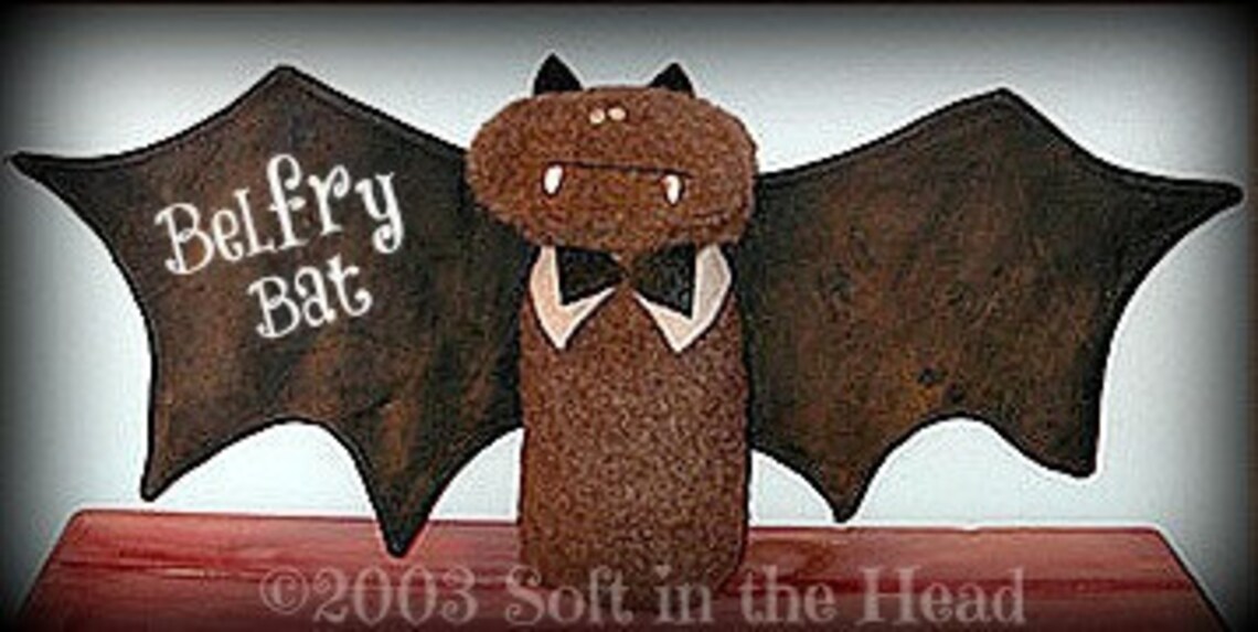 Belfry the Bat E-pattern - Etsy