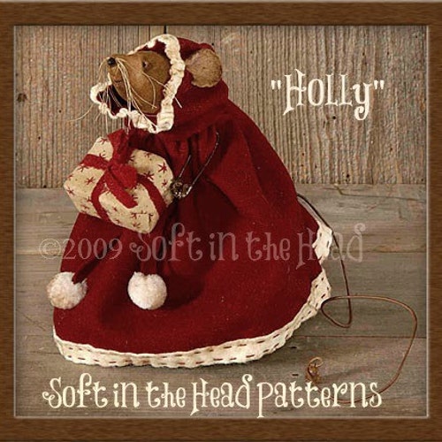 Mrs. Potts Primitive Mouse E-pattern - Etsy