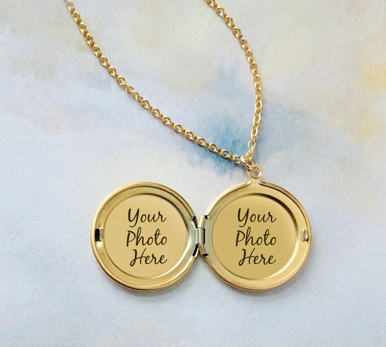 Personalized With Your Own Photo Stainless Steel Locket | Etsy