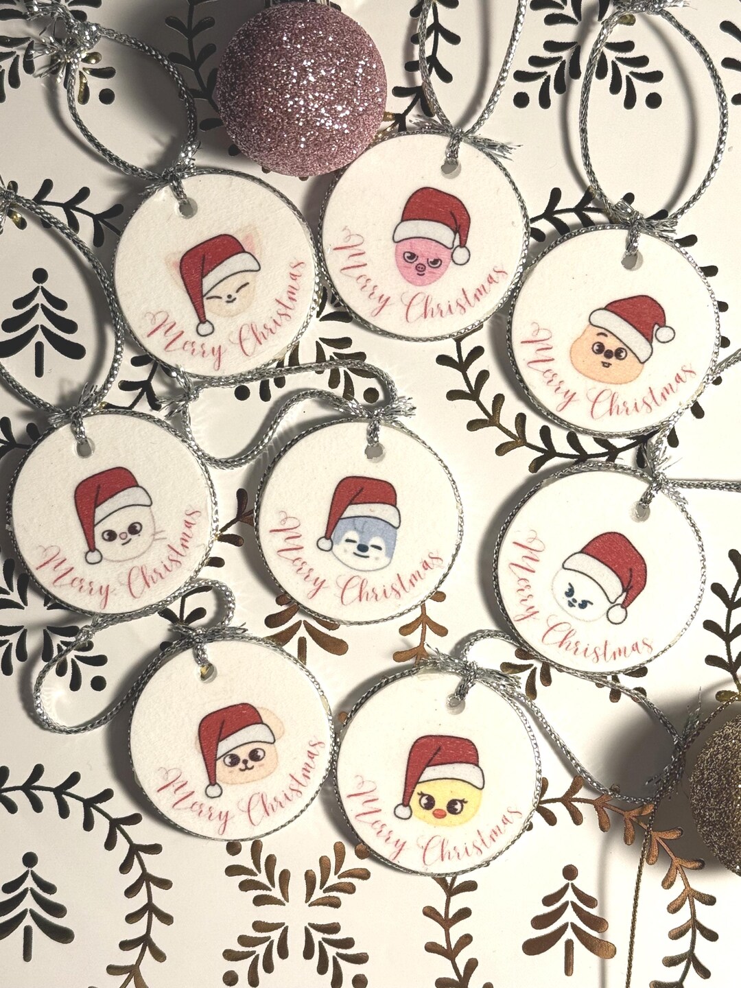 Stray Kids SKZ SKZOO Christmas Tree Ornament Gift Tag - Etsy