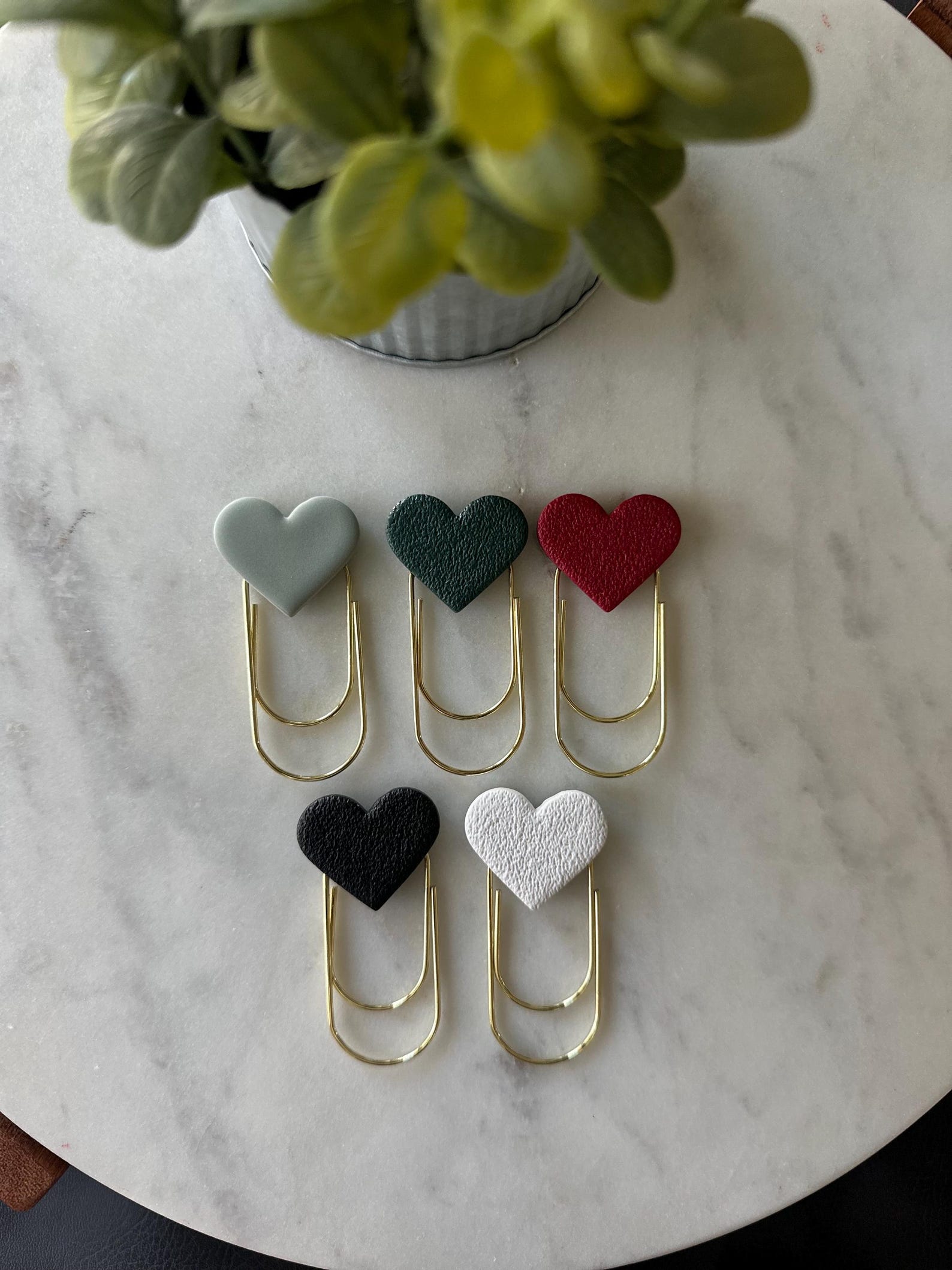 Paperclip Heart Bookmark - Etsy