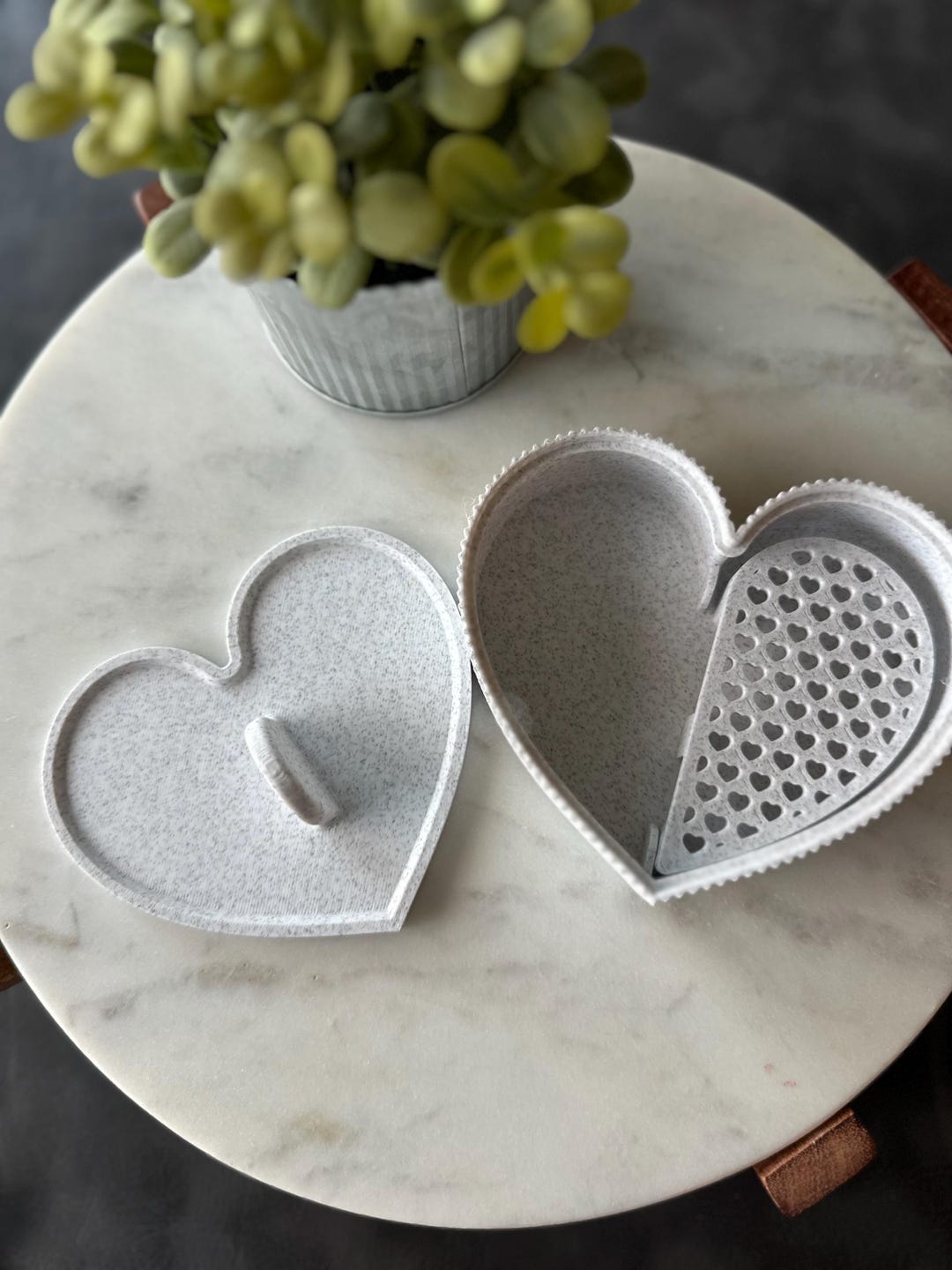 Heart Cornstarch Box for Polymer Clay Cutters - Etsy