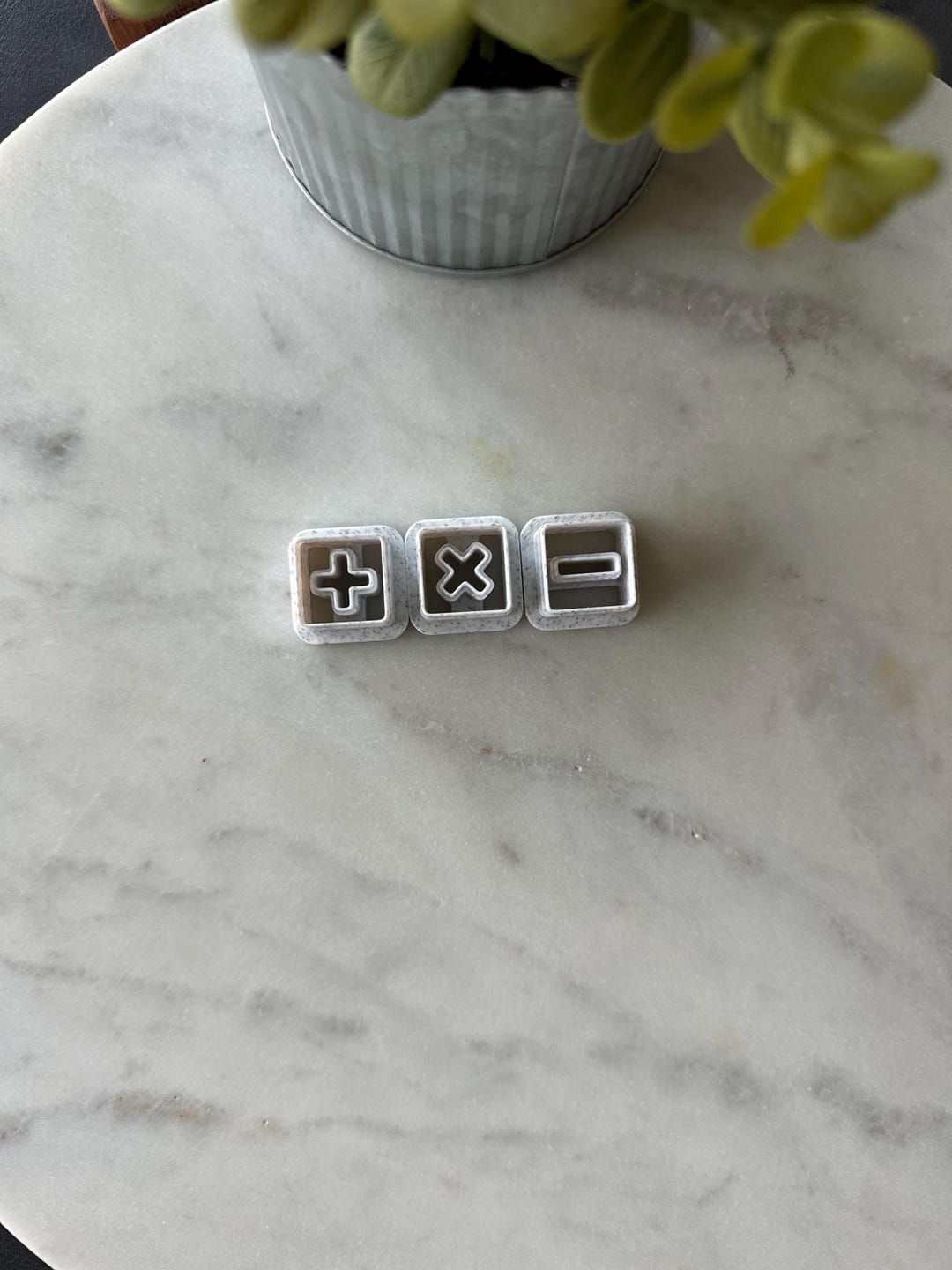 Math Symbol Polymer Clay Cutter | Back to School Polymer Clay Cutter ...