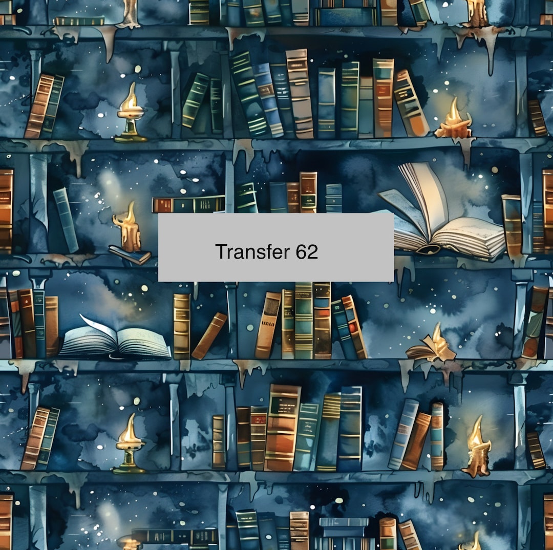 Transfer 62 (burned Books) - Etsy