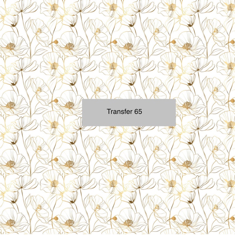 Flower Transfer - Etsy