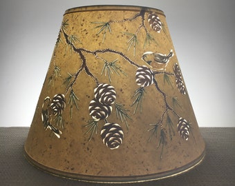 Pierced Paper Lamp Shade - Etsy