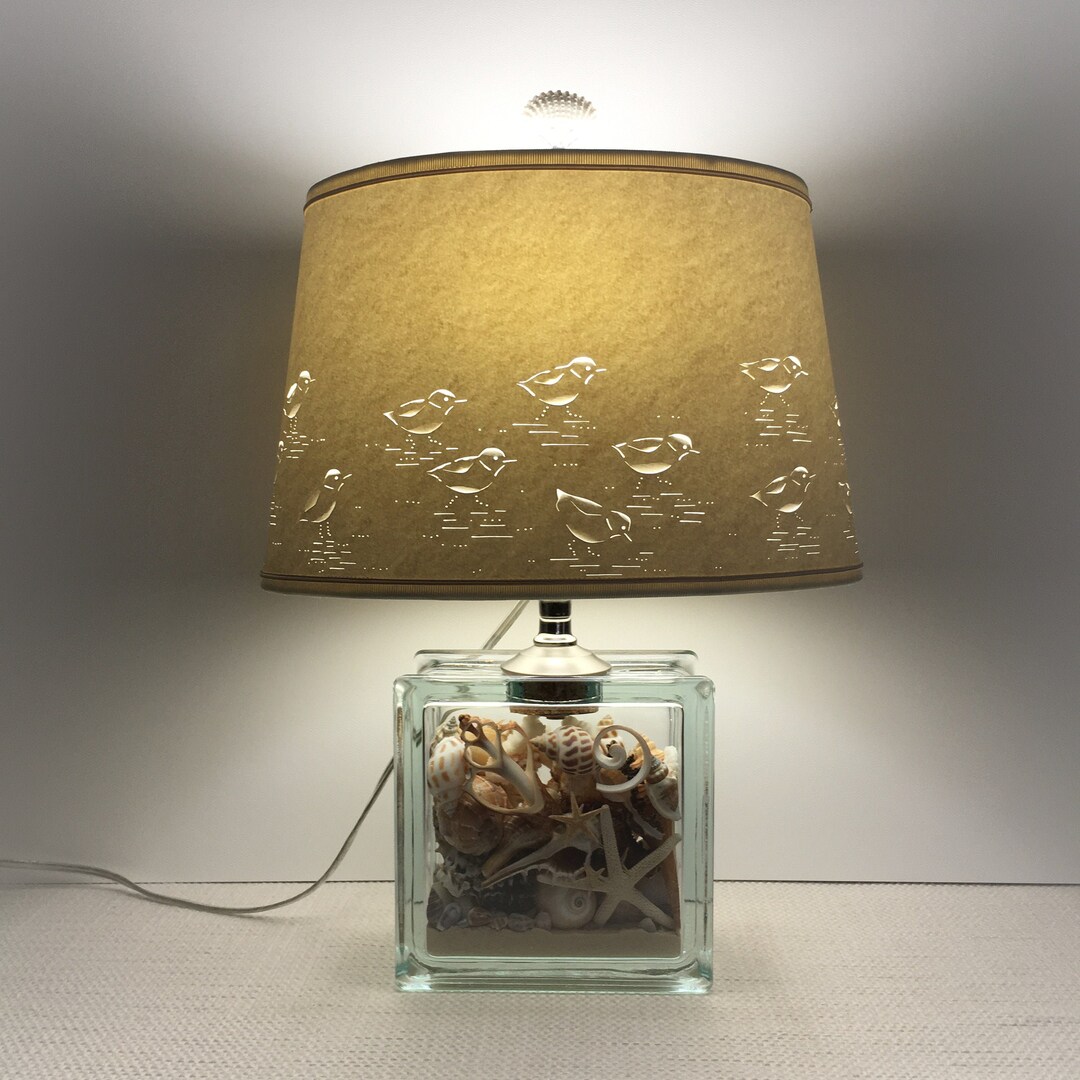 Sandpiper Lamp-lamps-beach Lamp-seashells-fillable-lighting-sandpipers ...
