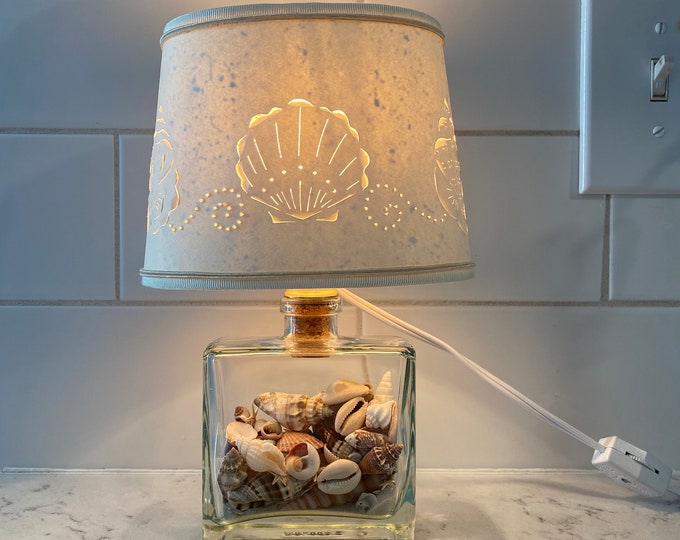 Small Seashell Night Light-accent Light- Seashells - Low Wattage Shell ...