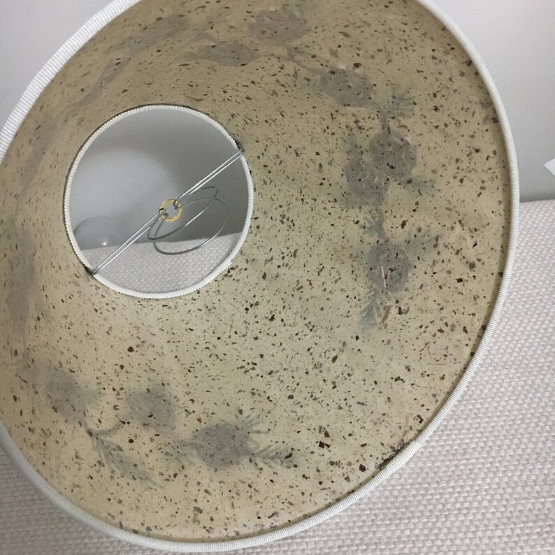 Pine Cone Border Cut & Pierced Lampshade-paper Lampshade-handpainted ...