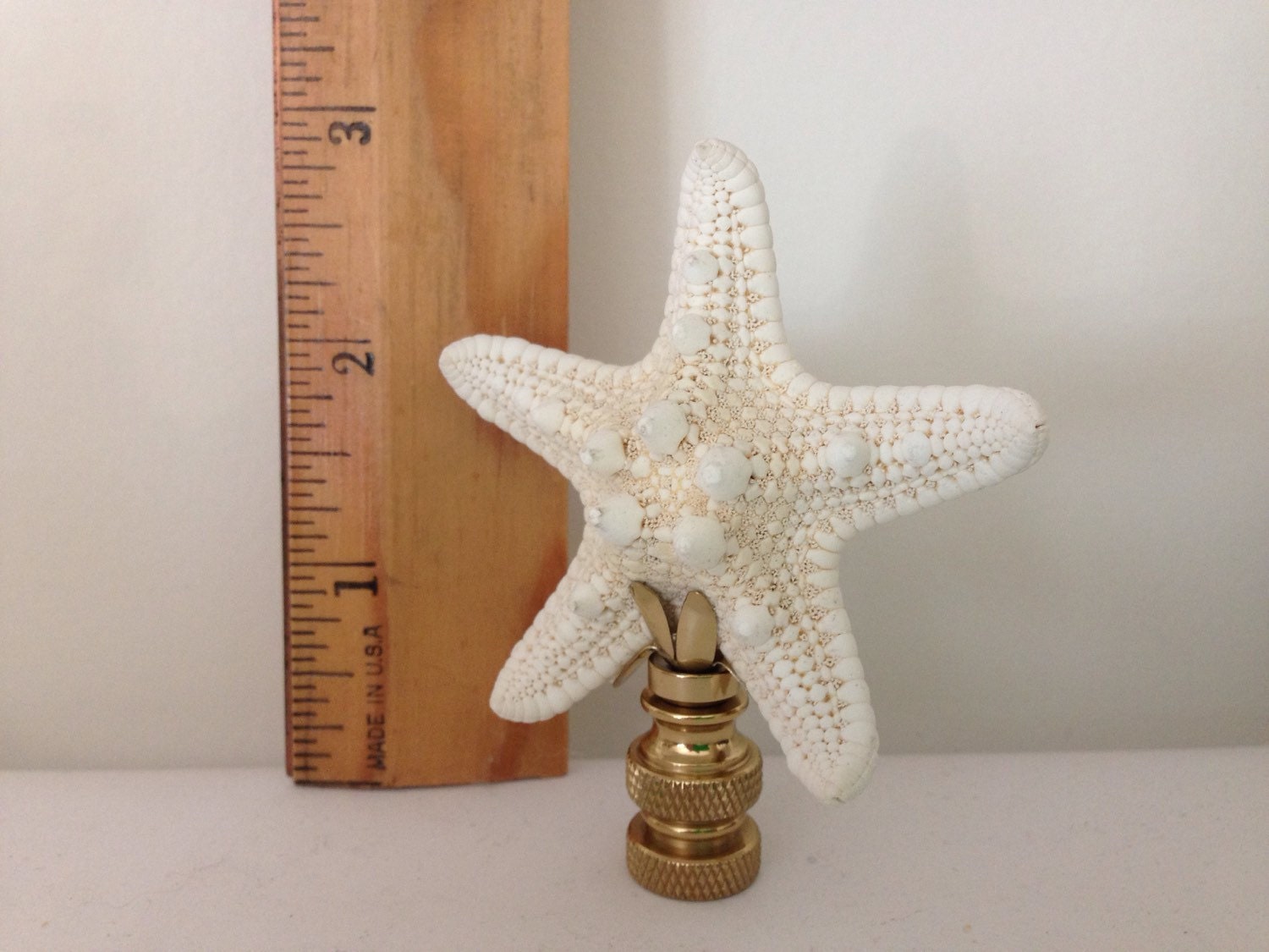 Knobby Starfish Lamp Finial Finial Lamp Topper Starfish | Etsy