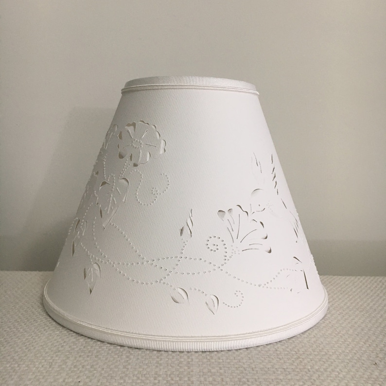 Cut and Pierced Hummingbird Paper Lampshade-hummingbird-bird Lampshade ...