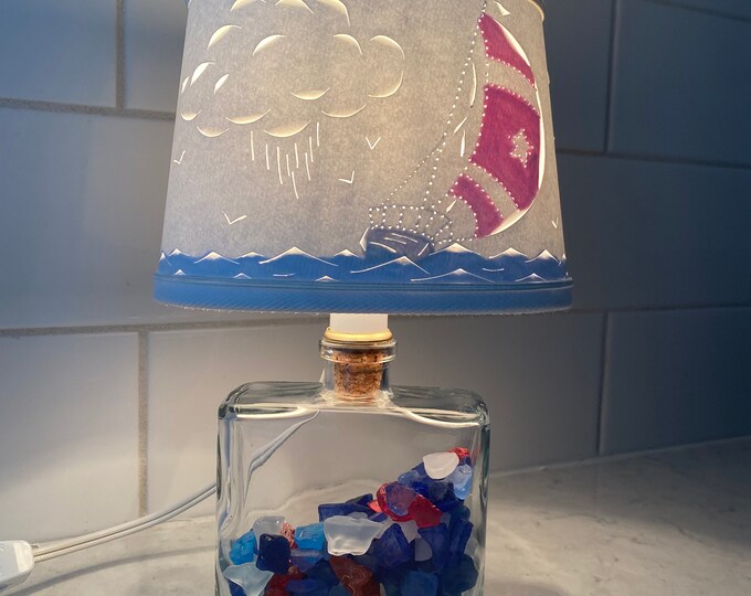 Sailboat and Raincloud Accent Light, Sailboat, Night Light, Small Light ...