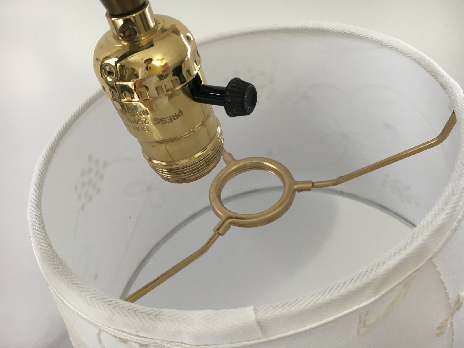 Bridge Lampshade-uno Lampshade-lamp Shade-candelwicking-shade - Etsy