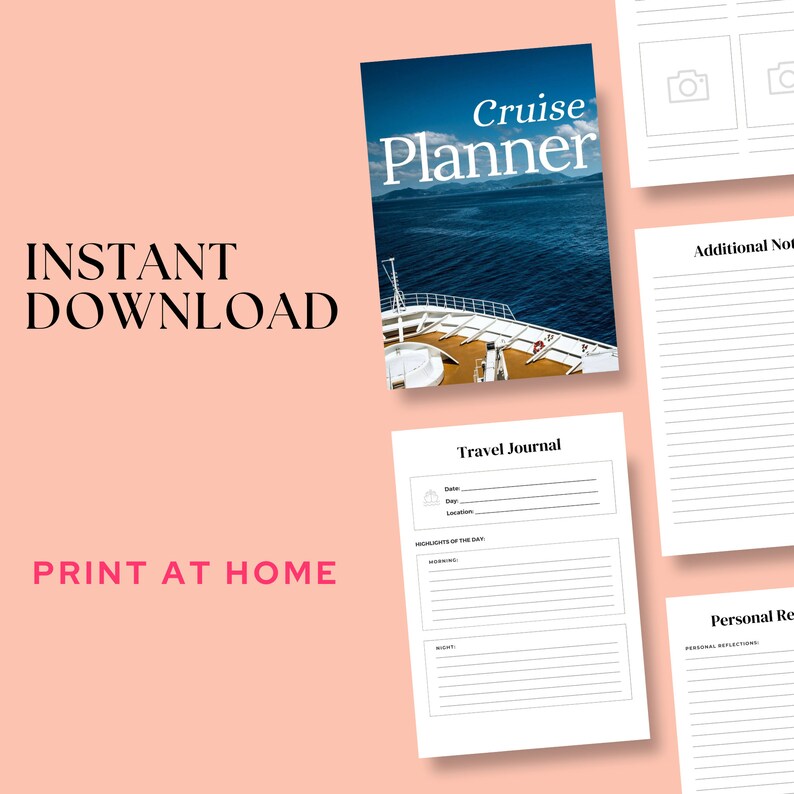 Ultimate Cruise Planner: Digital Trip and Vacation Itinerary, Packing ...