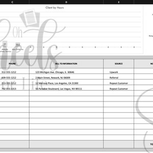 Time Tracker -time Spent Summary - Time Sheet -monthly - Daily Time ...