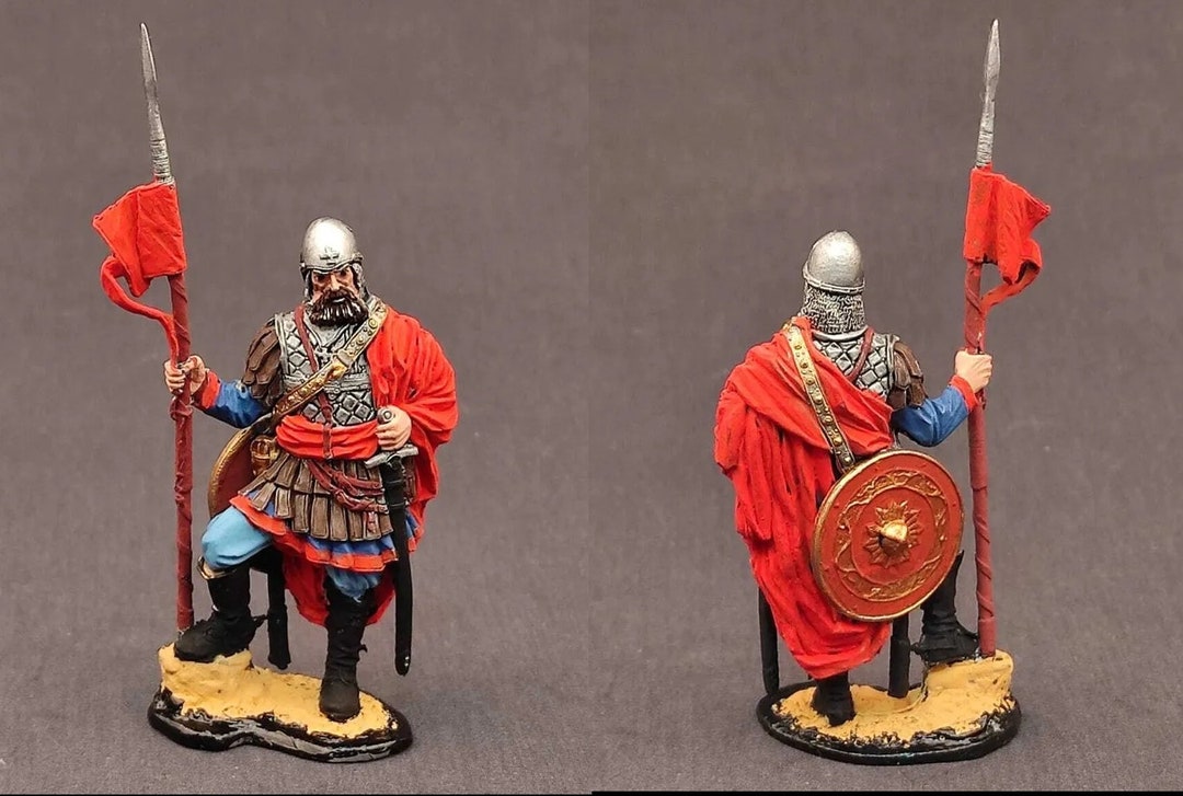 Novgorod Horse Warrior, 2nd Half of the 14th Century, Tin Toy Soldier 1 ...