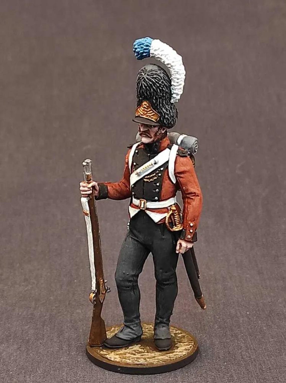 Grenadier of the Oldenburg Infantry Regiment, Denmark, 1807-13, Tin Toy ...