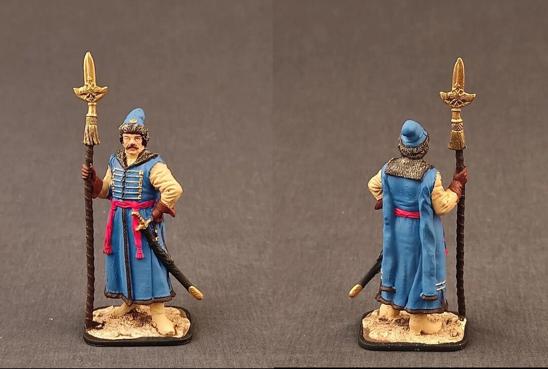 Sotnik centurion of Streltsy, 17th Century, Russia Tin Toy Soldier 1:32 ...