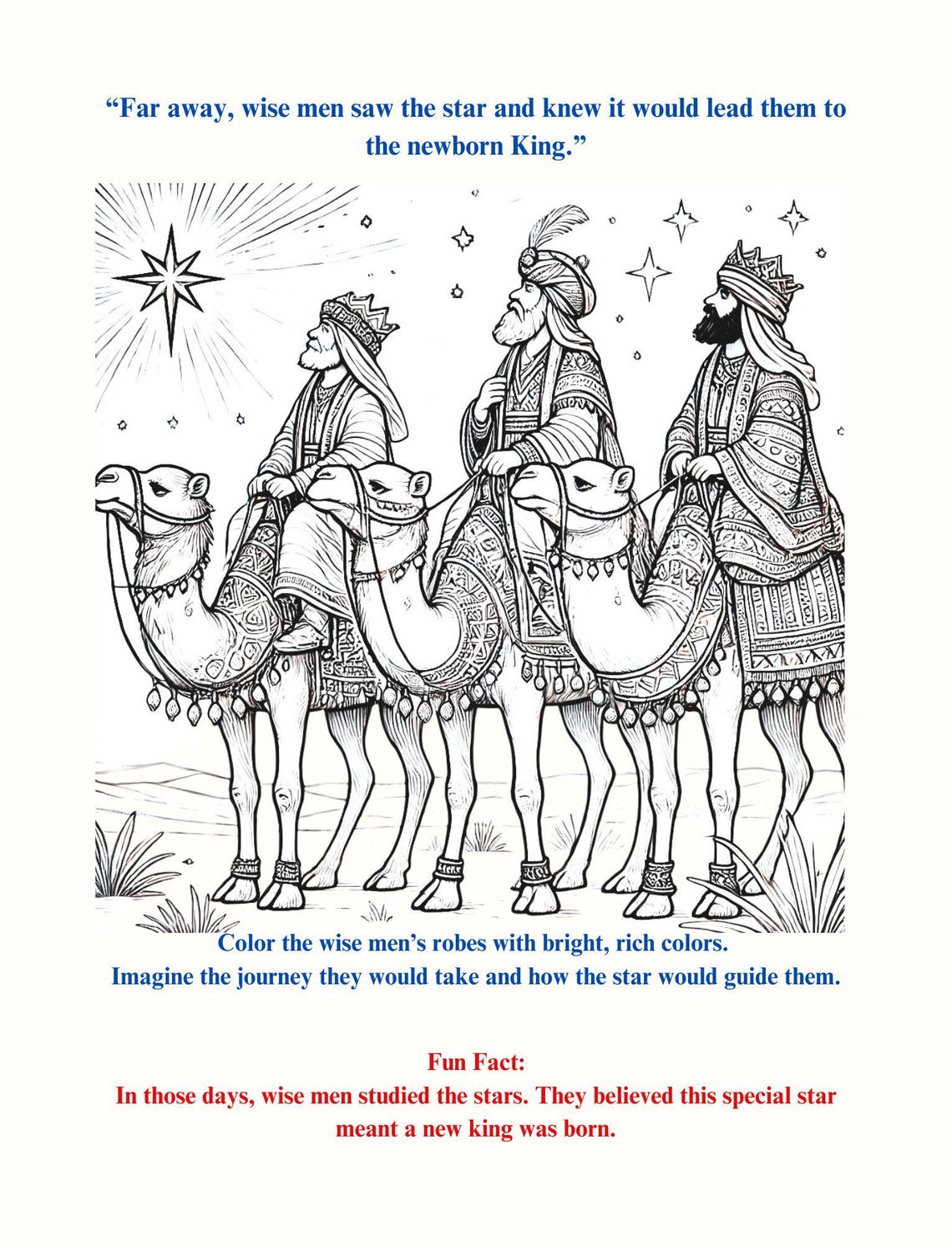 The Little Towns Miracle: A Christmas Nativity Activity Book - Etsy