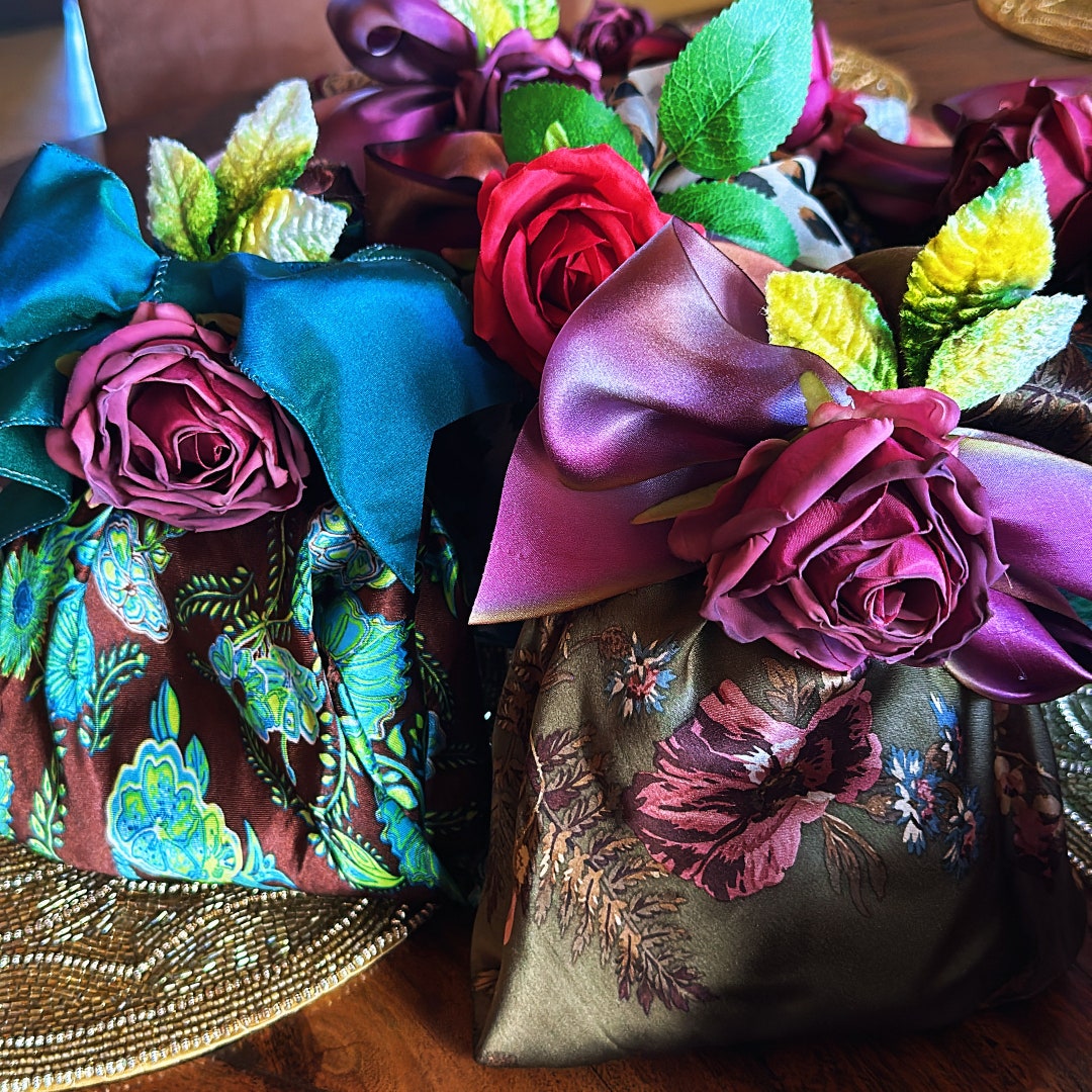 Handmade Silk Scarf Sachet for Your Lingerie Drawer - Etsy