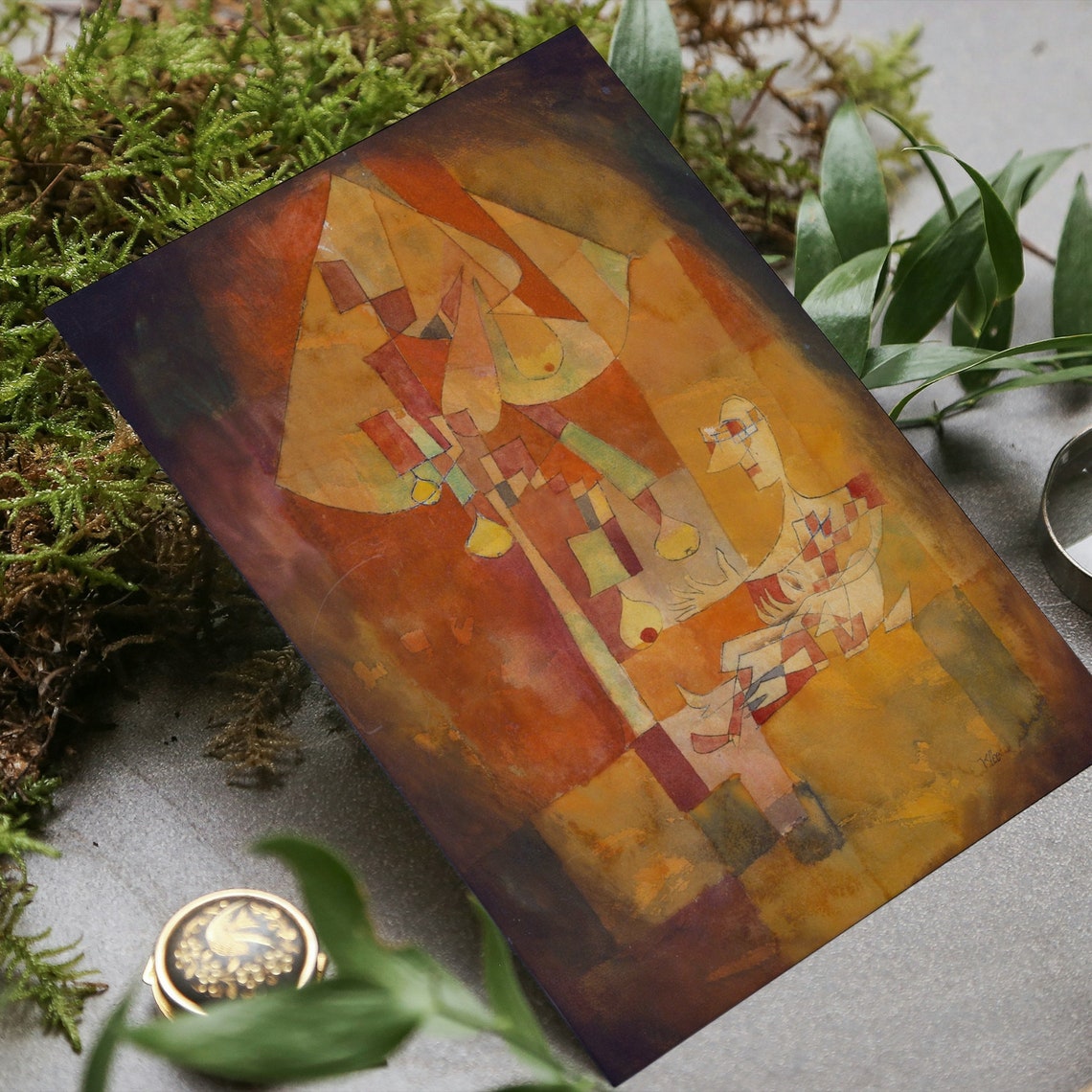 The Man Under the Pear Tree by Paul Klee, Beautiful Classic Art, Any ...