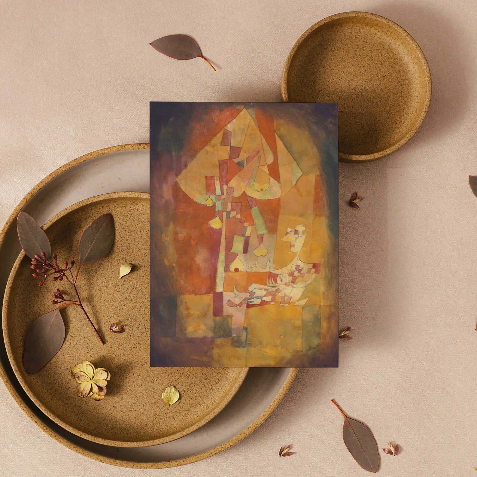 The Man Under the Pear Tree by Paul Klee, Beautiful Classic Art, Any ...