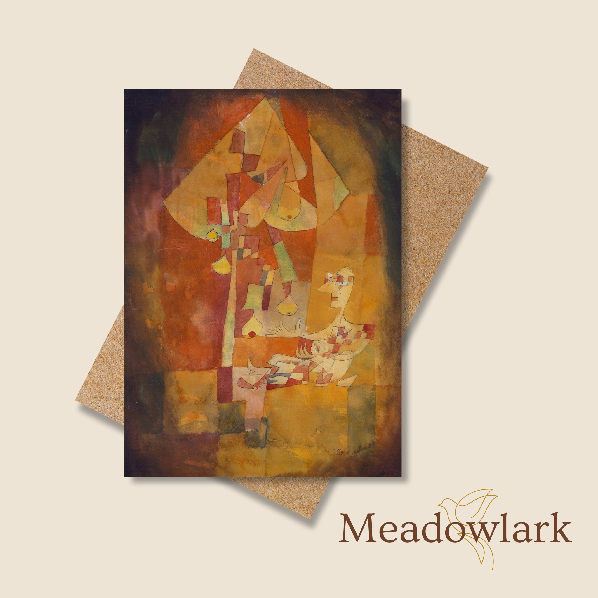 The Man Under the Pear Tree by Paul Klee, Beautiful Classic Art, Any ...
