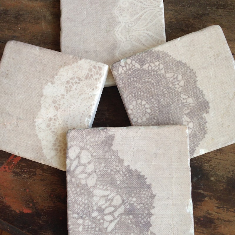 Lace Coaster - Etsy