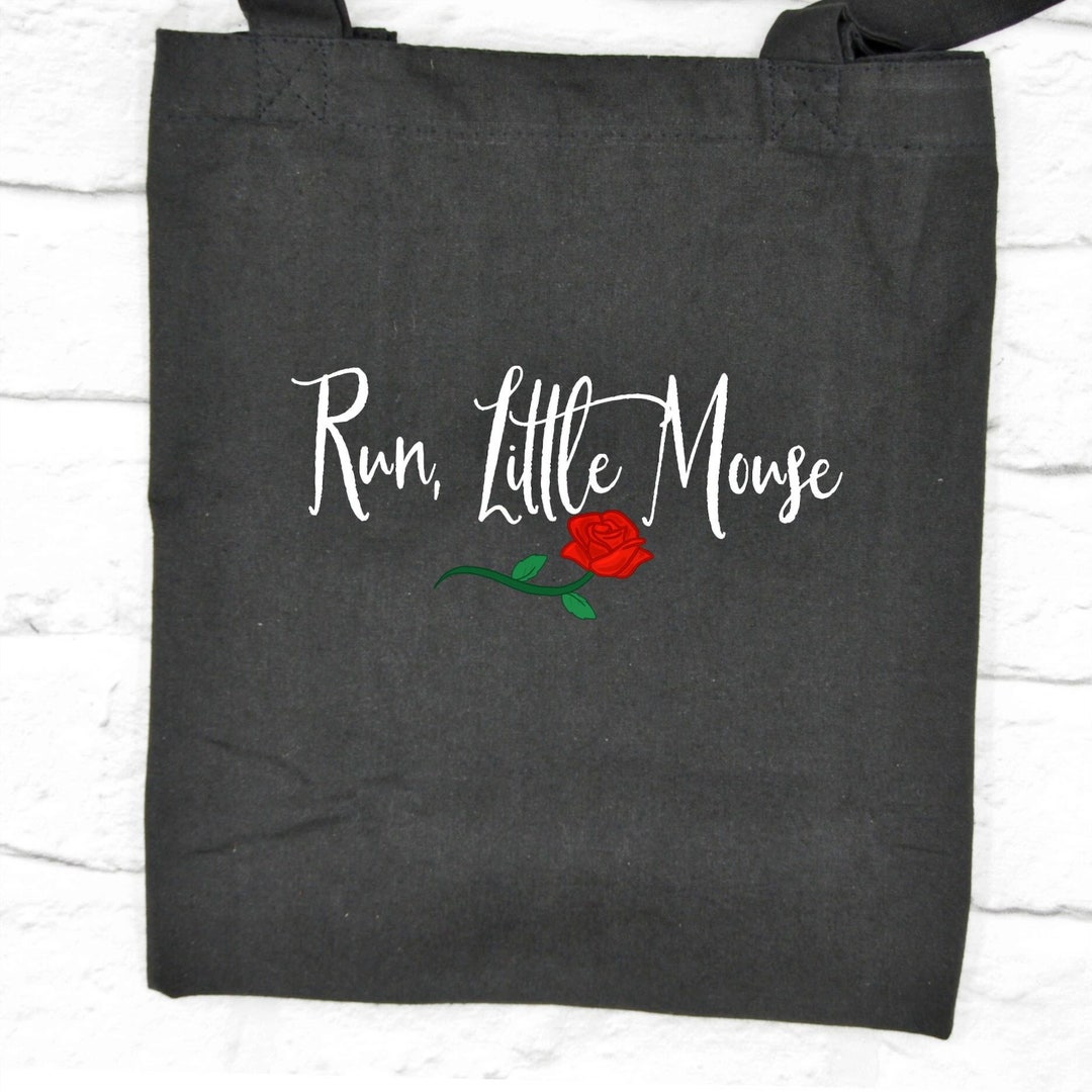 Dark Romance - Run Little Mouse - Rose - Tote Bag - Book - Fiction - Etsy