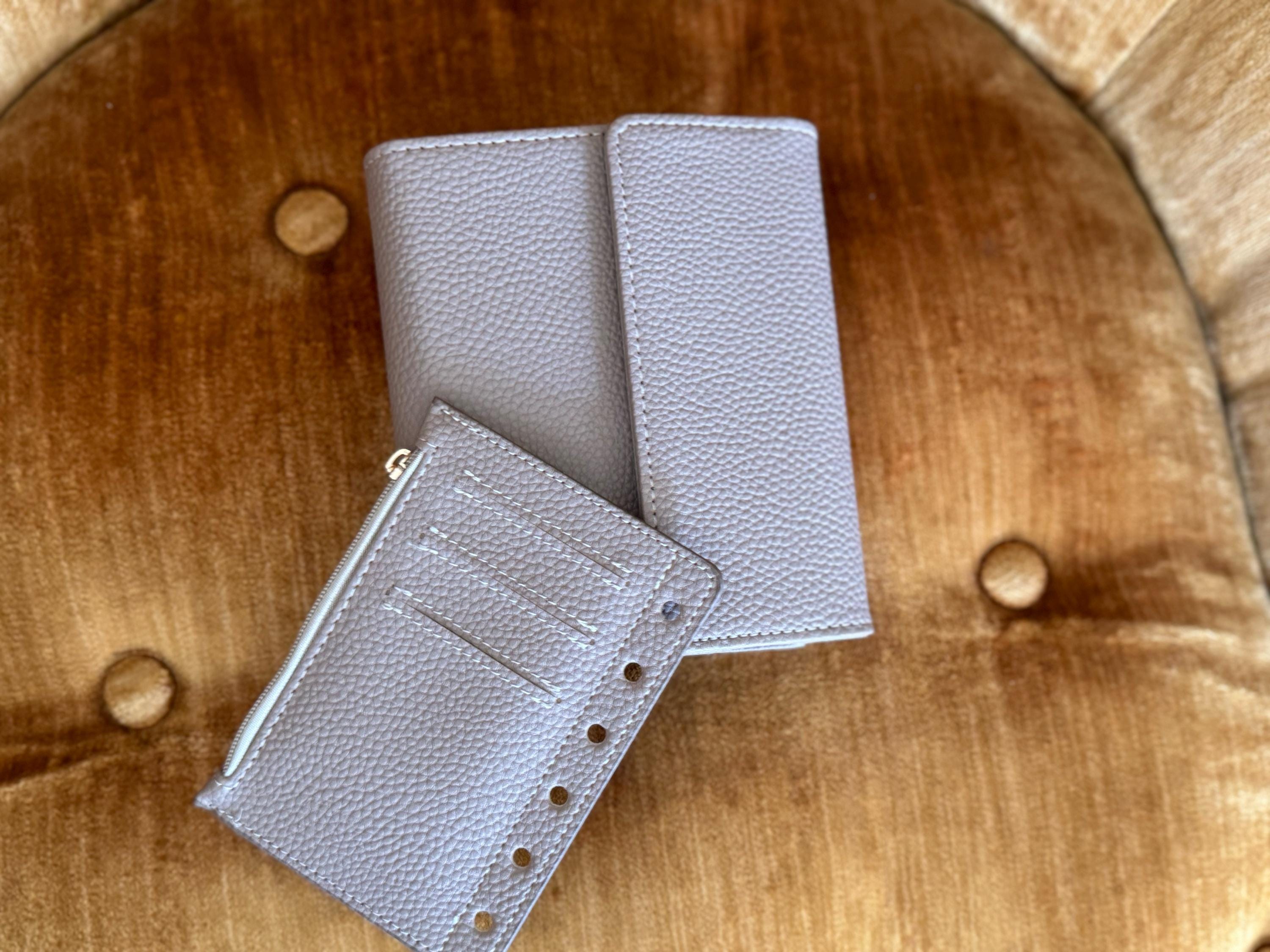 A7 Wallet Fly-leaf Insert ONLY L A7 Rings Zipper Coin Pouch L Cash ...