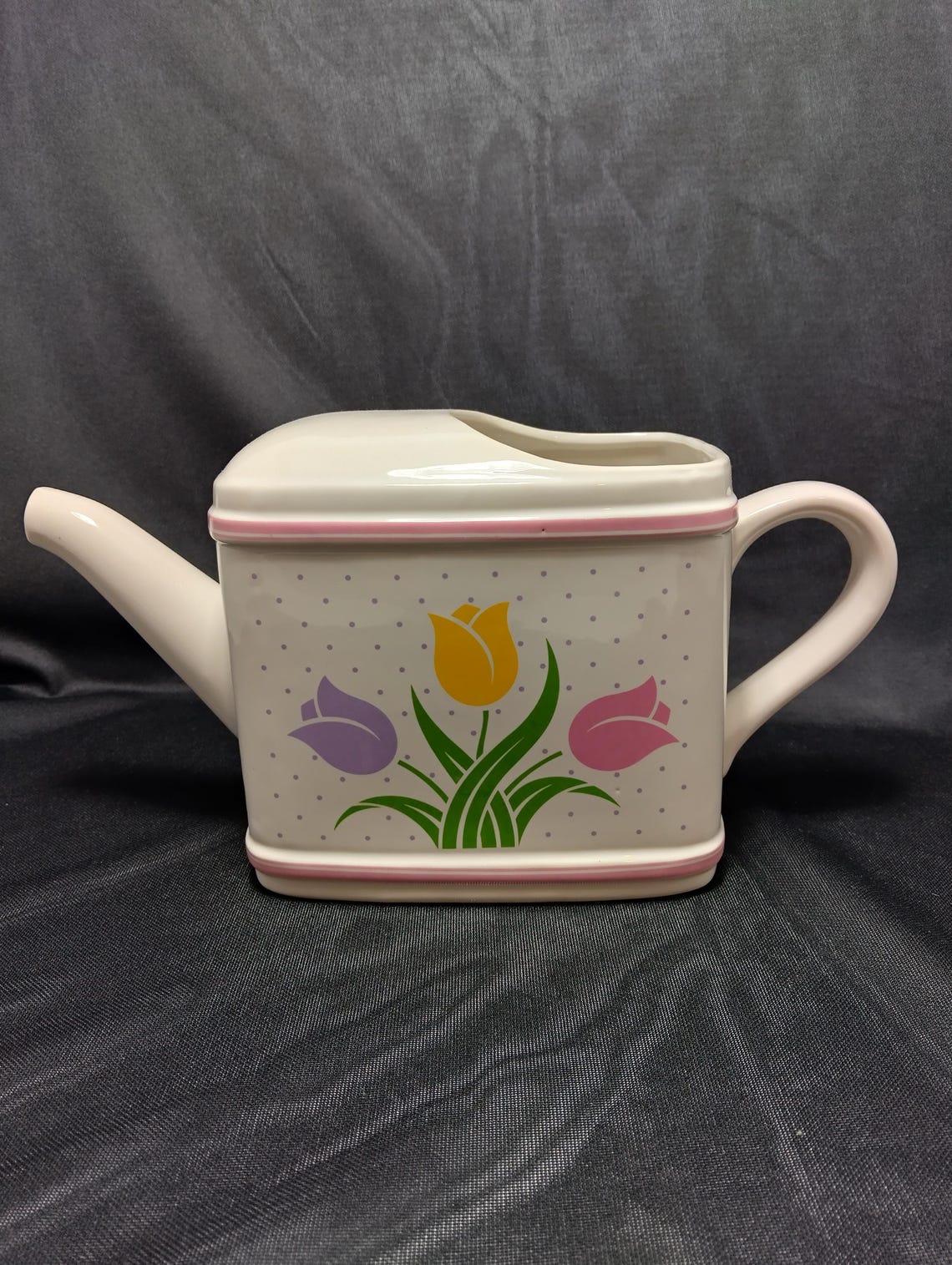 Vintage Teleflora Decor Watering Jug or Planter Decor - Etsy