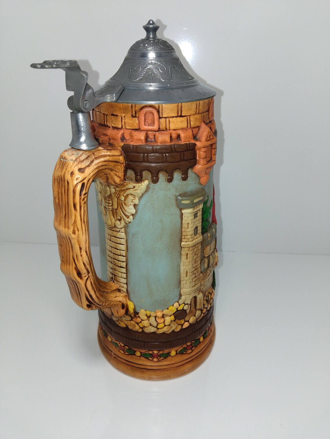Vintage Drinking Stein Marked and Signed - Etsy