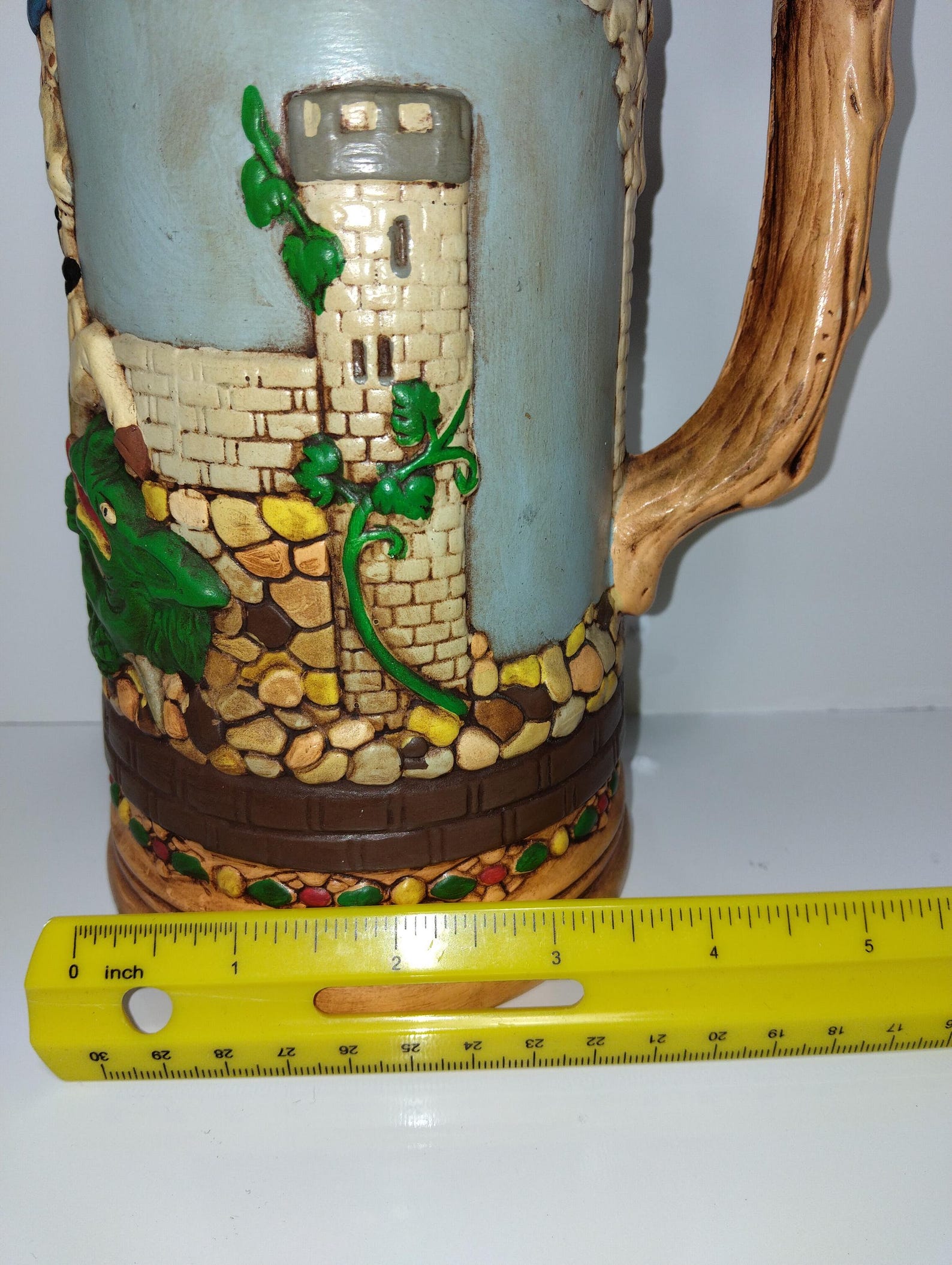 Vintage Drinking Stein Marked and Signed - Etsy