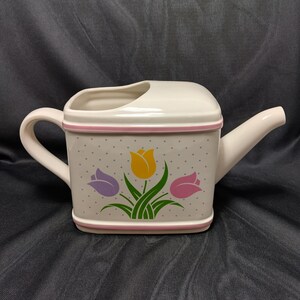 Vintage Teleflora Decor Watering Jug or Planter Decor - Etsy