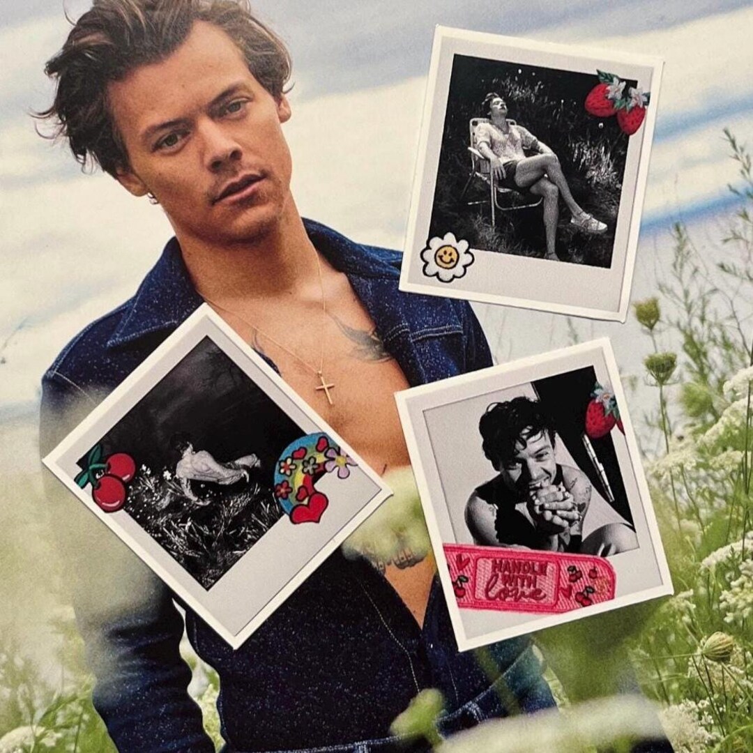 Harry Polaroid Sticker Pack - Etsy