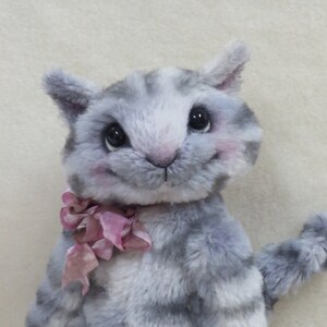 RESERVED Hand Dyed Whimsical Free Standing Alpaca Kitty Cat by Kim ...