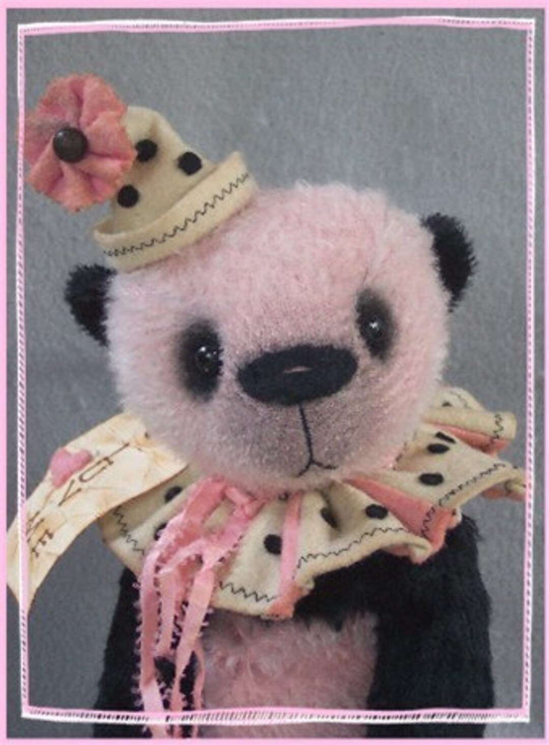 Panda Sewing Pattern Artist Bear PDF Pattern to Make Your Own Darling ...